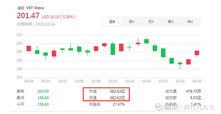 美股电力VST股票图标