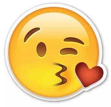 emoji表情比心图标