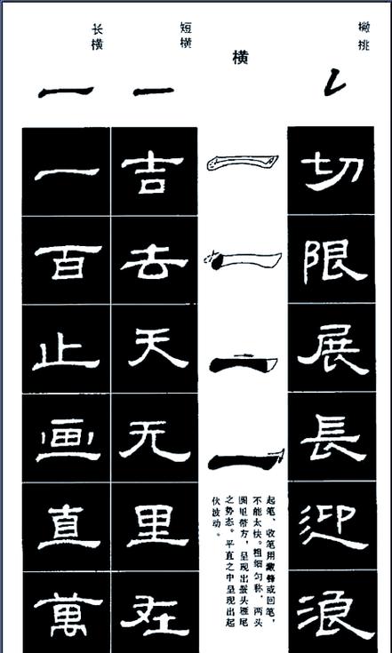 如隶书写法截图