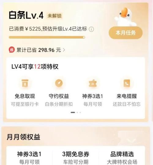 京东白条额度已锁定什么意思图标