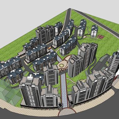 su如何建立小区模型图标