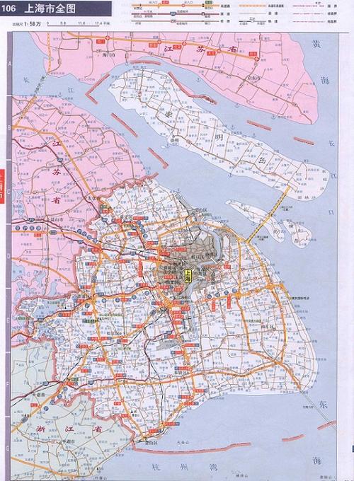 上海交通地图全图可放大截图