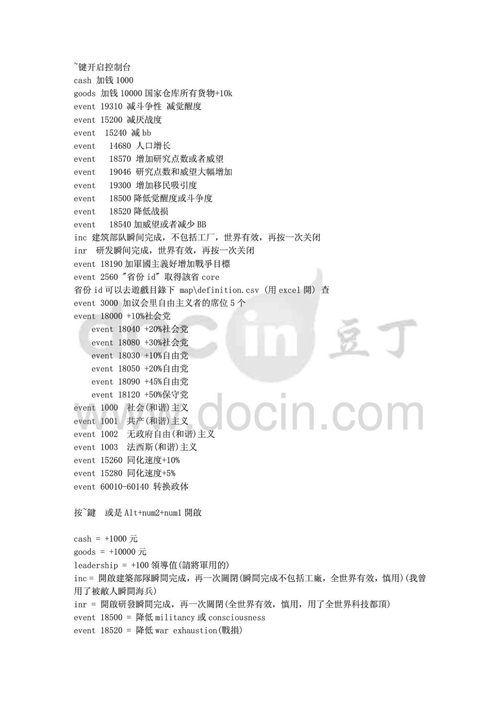 维多利亚2作弊代码图标