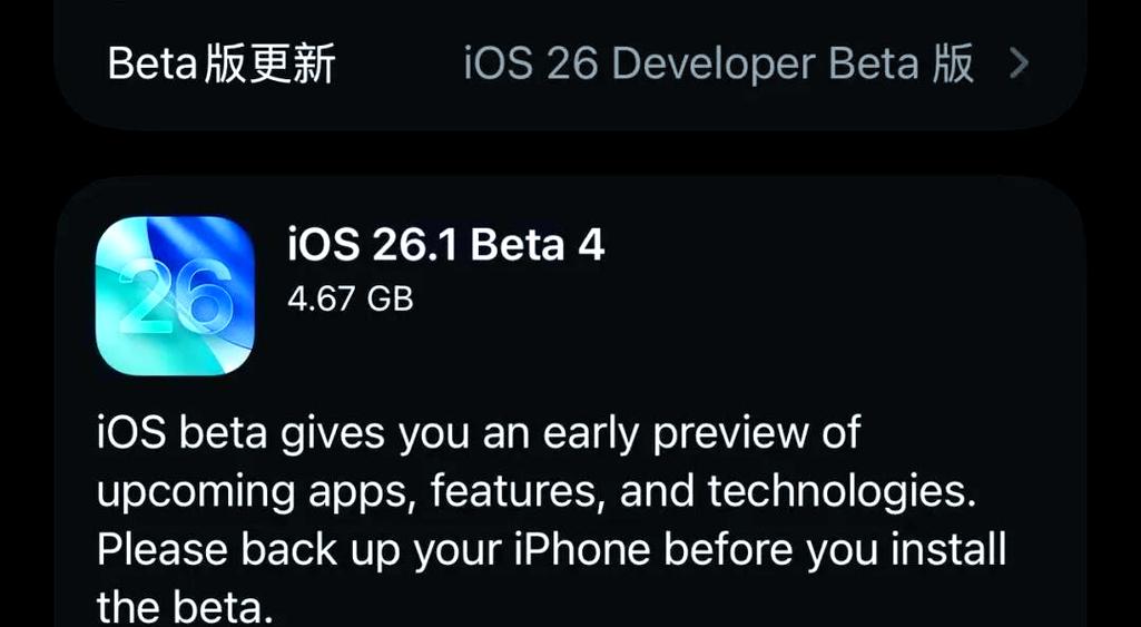 ios测试版回到正式版图标