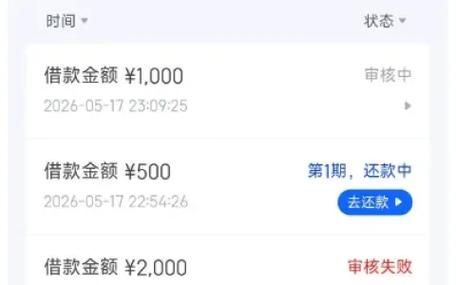 信用飞上午拒绝下午下款了截图