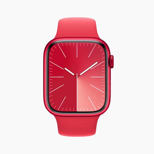 apple watch右上角红色长方形截图