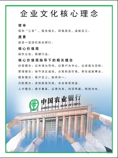 农行宗旨和理念图标
