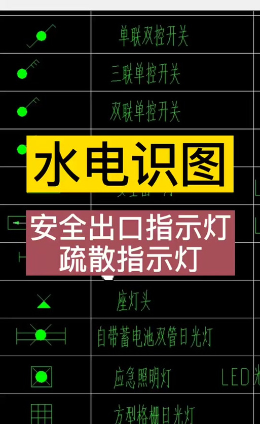 疏散灯一闪一闪最简单三个步骤图标