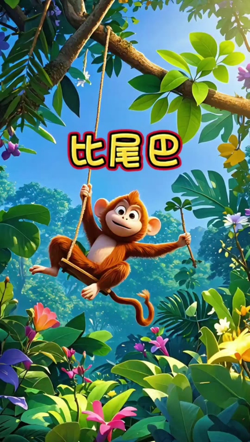 谁的尾巴长图标