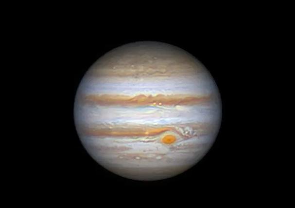 天文望远镜木星图标