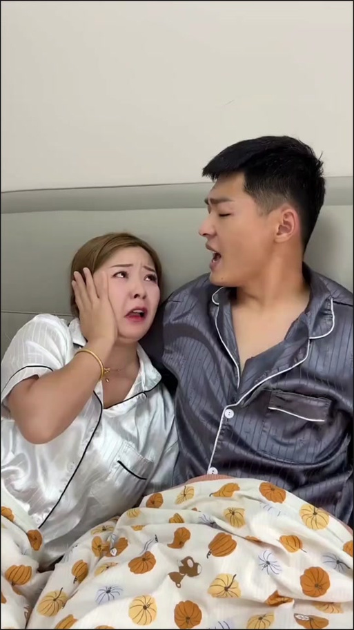 抖音上很火的两口子截图
