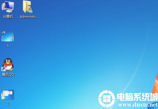 win7桌面图标突然变大了怎么办截图