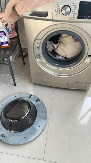 滚筒洗衣机门拆卸图标