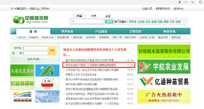 中国蔬菜网(官方)图标