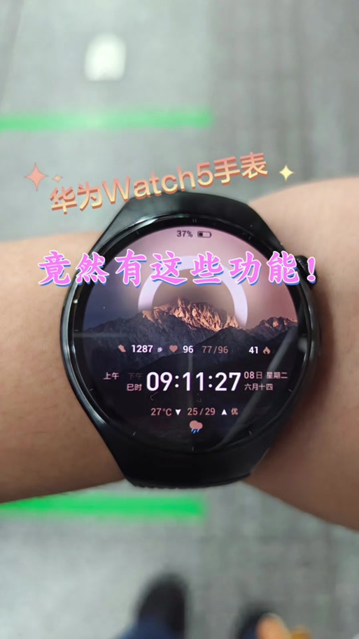华为手表watch5的详细功能介绍图标