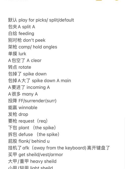 valorant交流术语图标