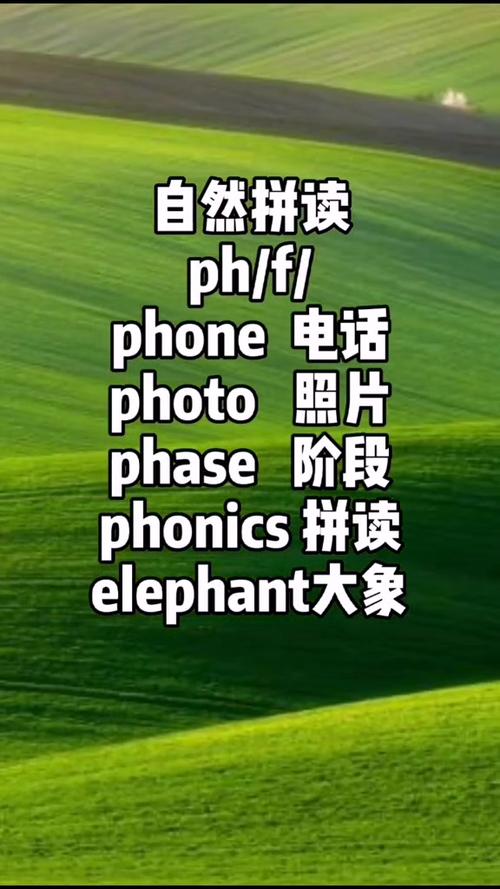 ph英语发音截图