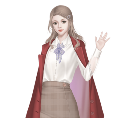 橙光现代女立绘图标