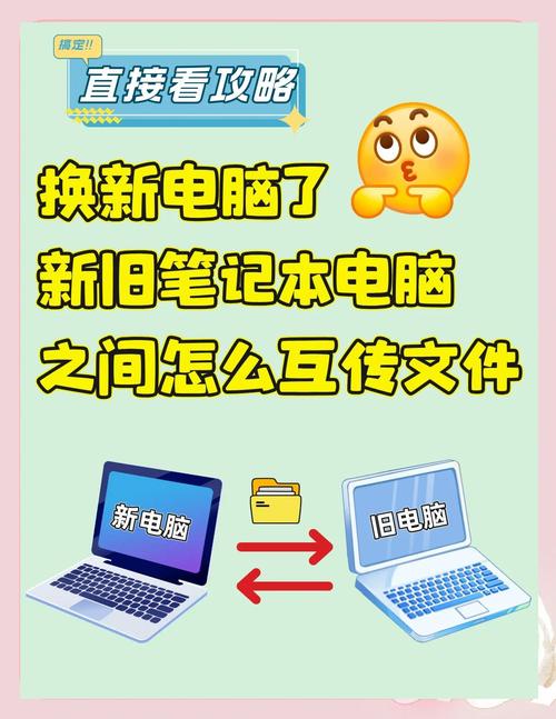 如何旧电脑资料和软件移到新电脑图标