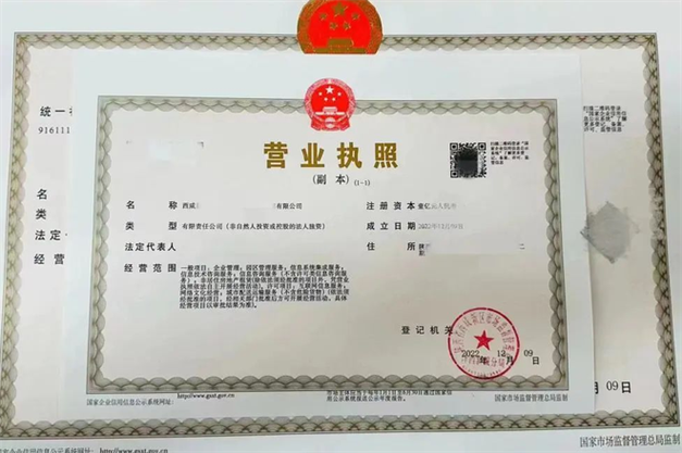 电子版营业执照怎么申请办理截图