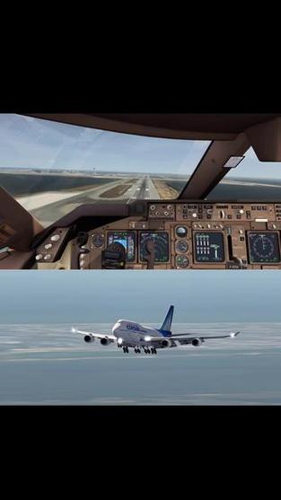 波音747模拟飞行图标