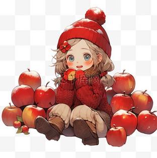 苹果卡通人物怎么拍截图