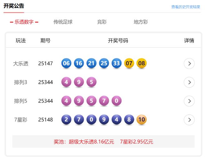 24日彩票中奖号码图标