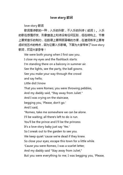 霉霉lovestory歌词图标