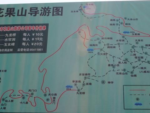 花果山游览顺序图标