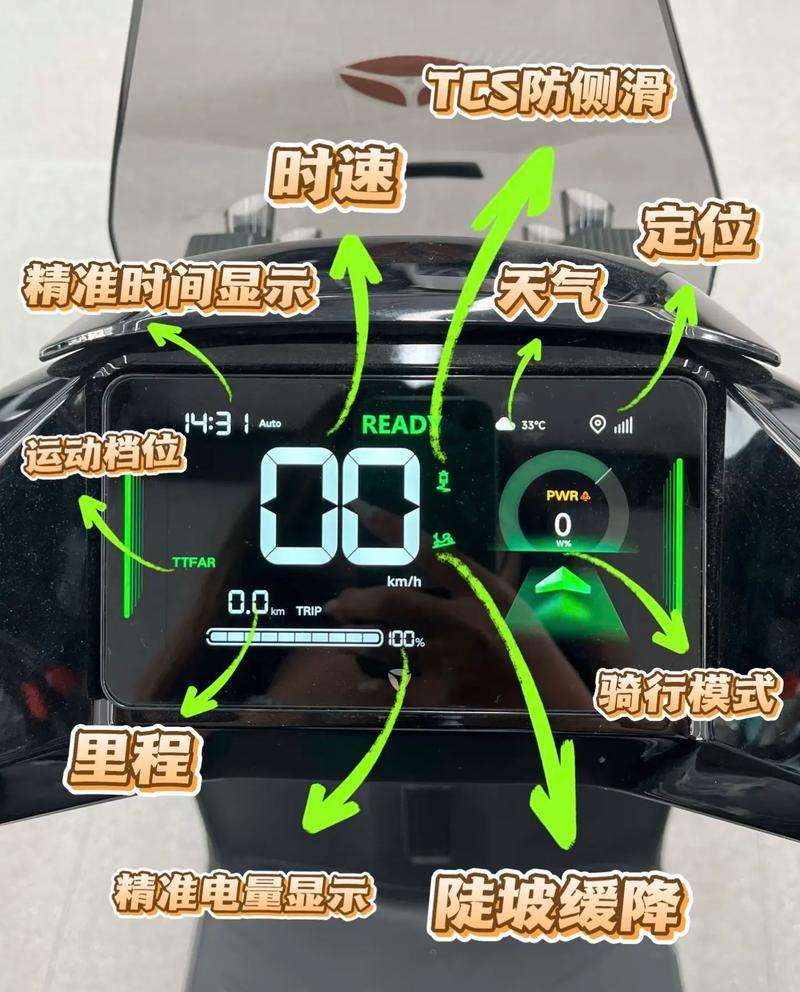 雅迪电动车怎么看公里数图标