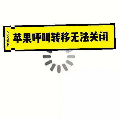 呼叫转移总是显示网络错误图标