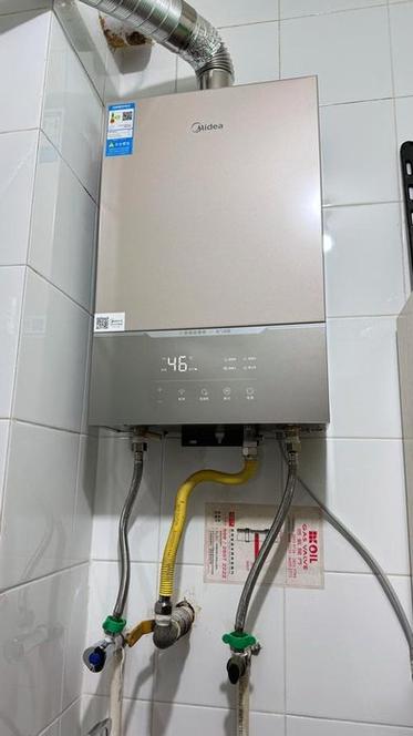 美的燃气热水器调试模式截图