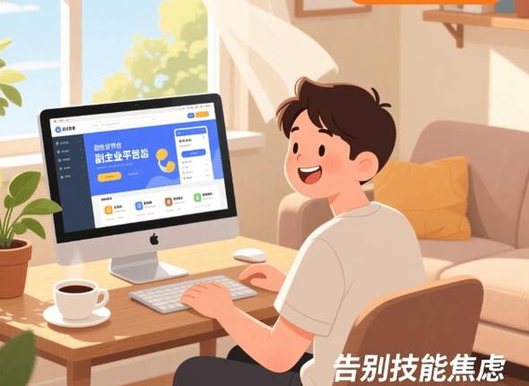 碎片化时间兼职图标
