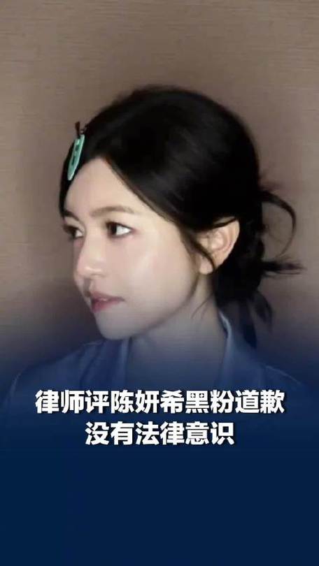 律师谈陈妍希黑粉道歉图标