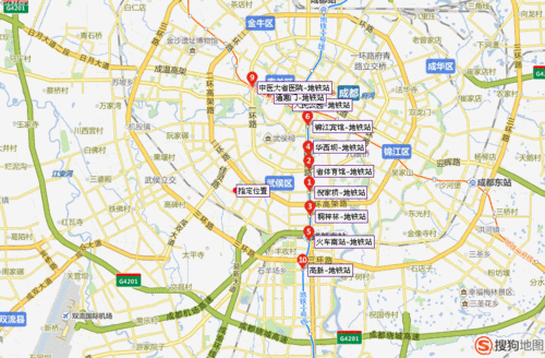 附近地铁站离我最近的地铁站图标