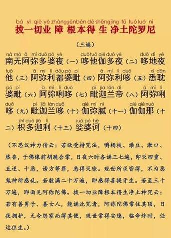 消除业障念什么经截图