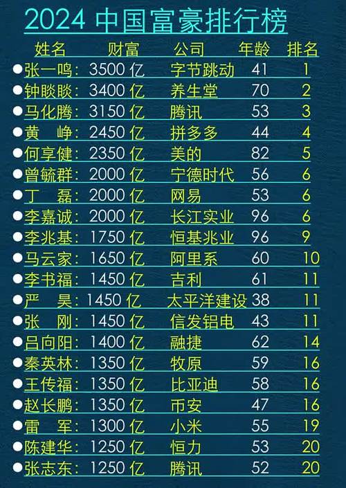 中国首富排行榜图标