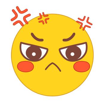 生气的表情包图标