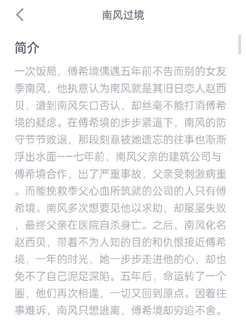 南风过境谢飞飞的故事图标