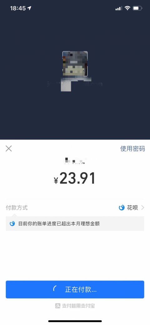花呗消费记录在哪里找图标