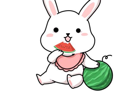 小白兔偷西瓜的故事