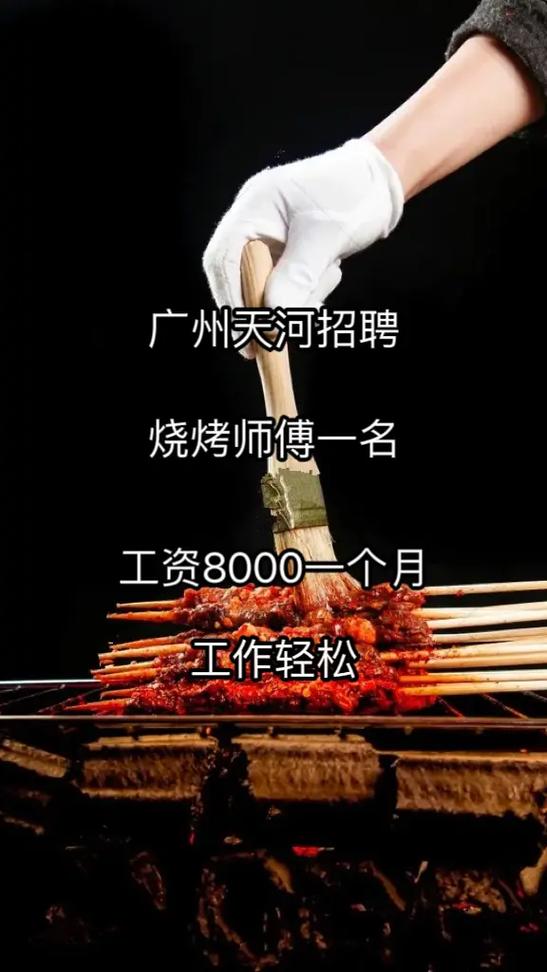 急招烧烤师傅烧烤工图标