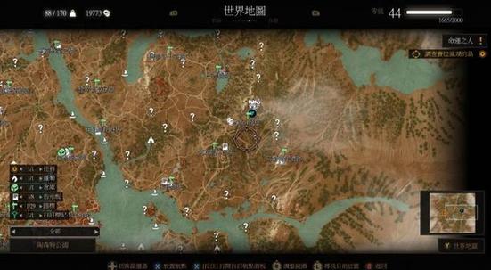 巫师3城堡遗迹怎么上去图标