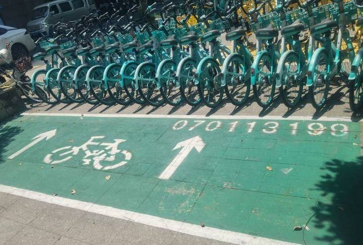 共享单车停车区域图标