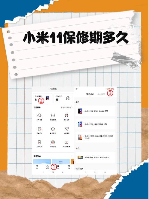 小米一年保修范围屏幕图标