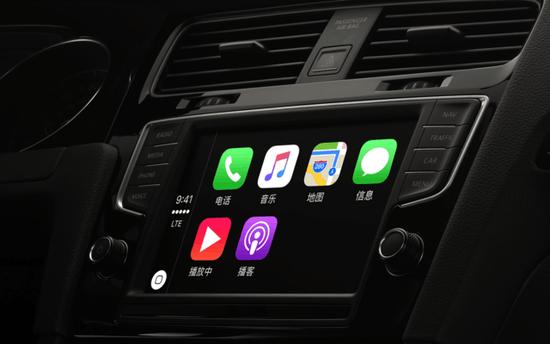 carplay可以用哪些软件图标