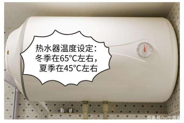 热水器温度设置多少度图标