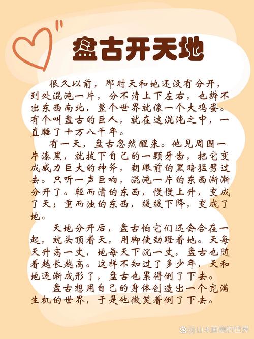 盘古开天地一年级故事图标