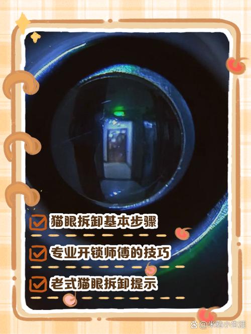 智能猫眼显示镜怎么拆开图标