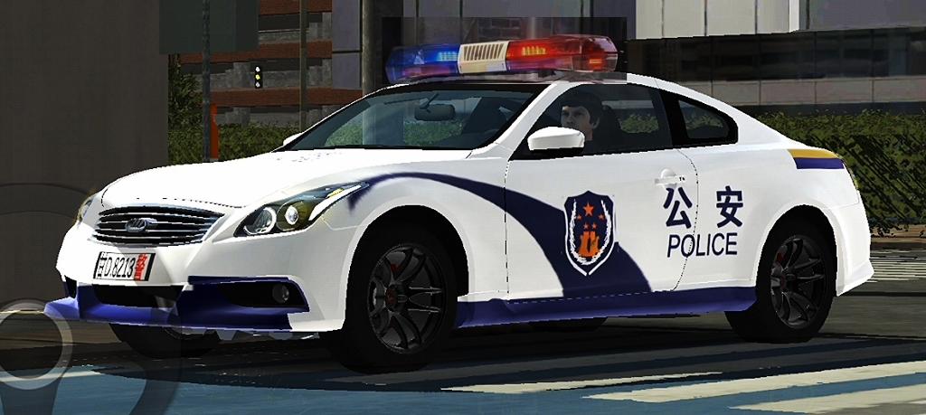 手动挡停车场警车涂装教程图标